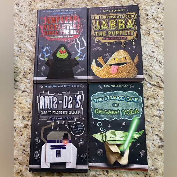 Star Wars | Toys | 4 Pc Bundle Star Wars Origami Yoda Series Books Tom ...